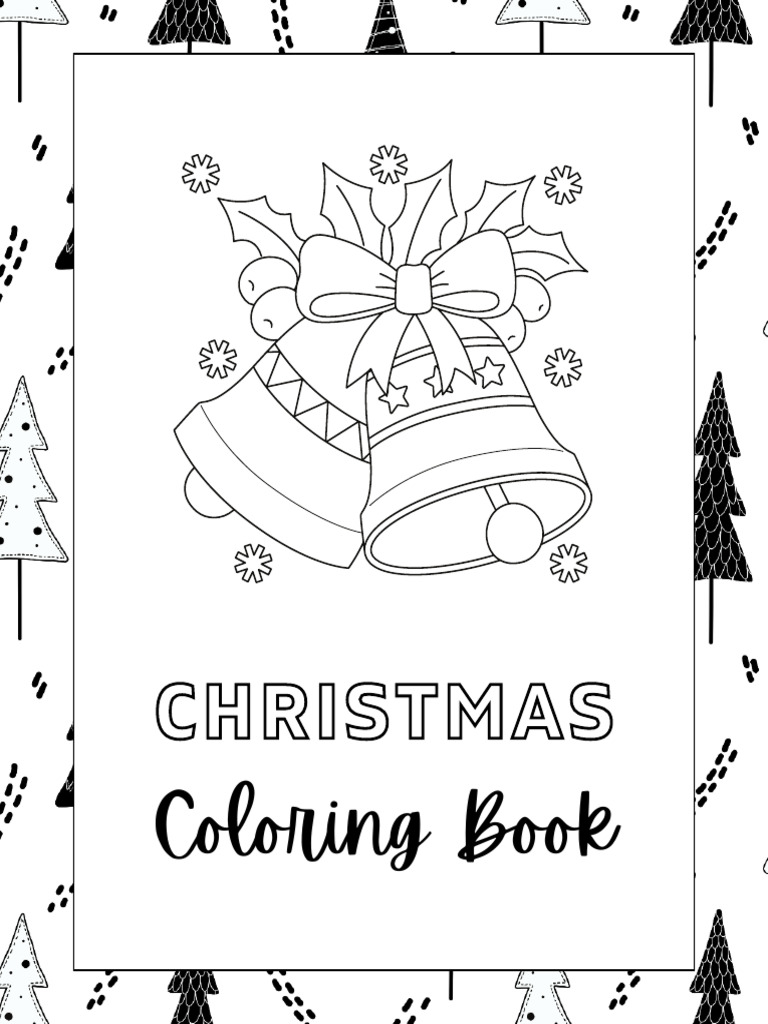Merry Christmas Coloring Book | PDF | Christmas | Christmas And Holiday ...