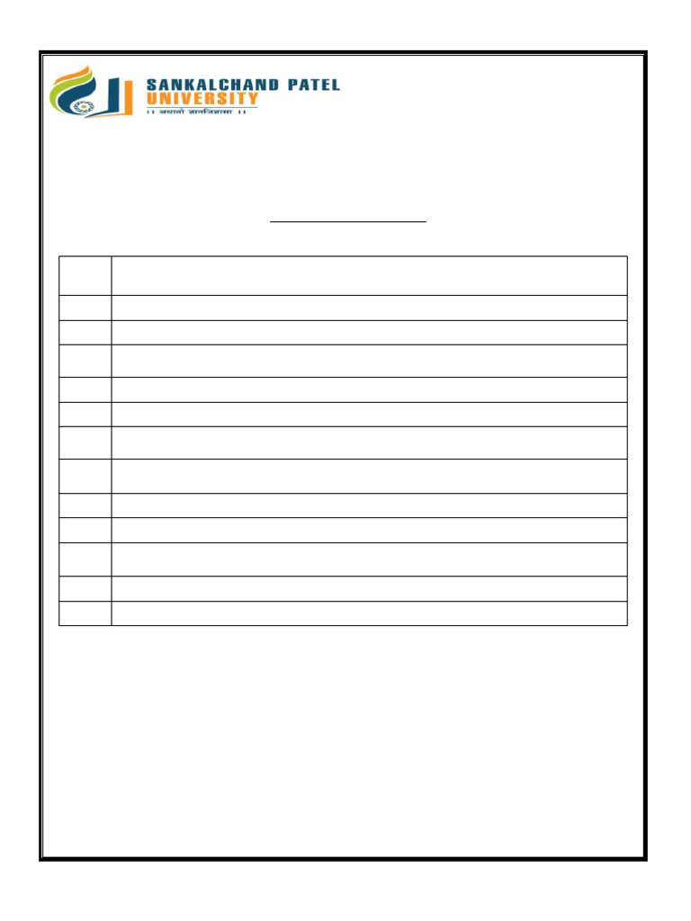 List of Practicals Dom Spu | PDF