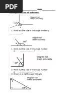 Missing Angles | PDF | Triangle | Elementary Geometry