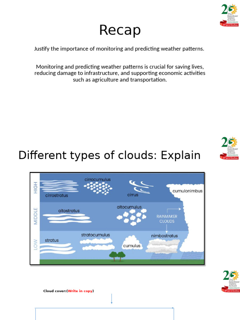 2 Different Types of Clouds | PDF