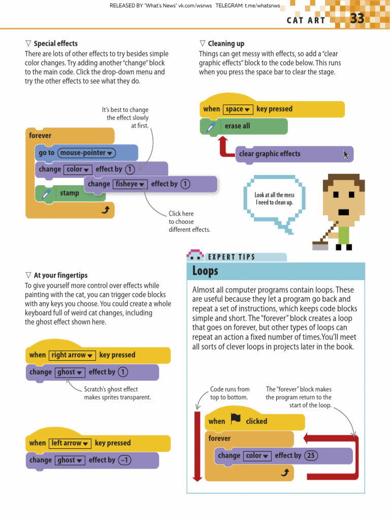 Jon Wood - Coding Projects in Scratch (Dragged) 14 | PDF | Computing ...