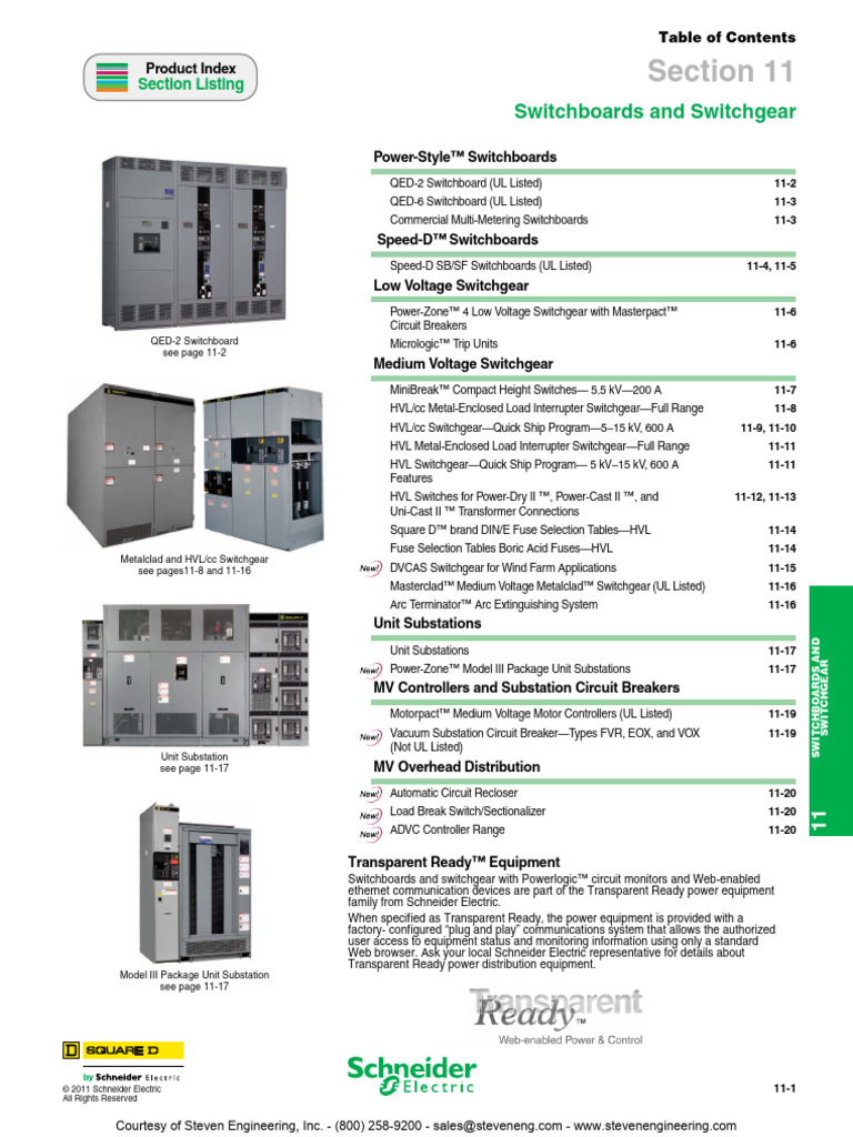 QED-2 Switchboard Overview and Features | PDF | Fuse (Electrical ...