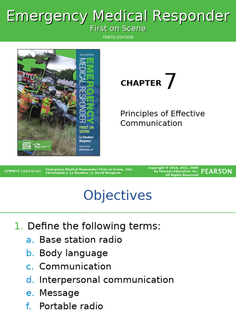 ch07 Lecture | PDF | Communication | Body Language