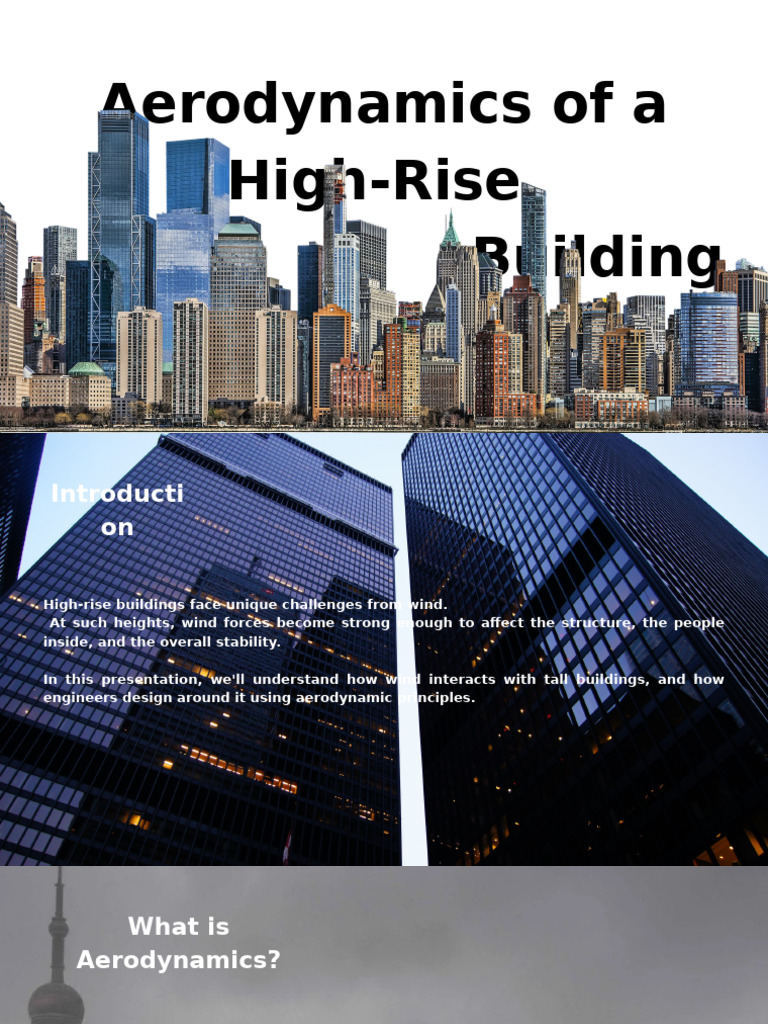 Aerodynamics in High-Rise Design | PDF | Vortices | Lift (Force)