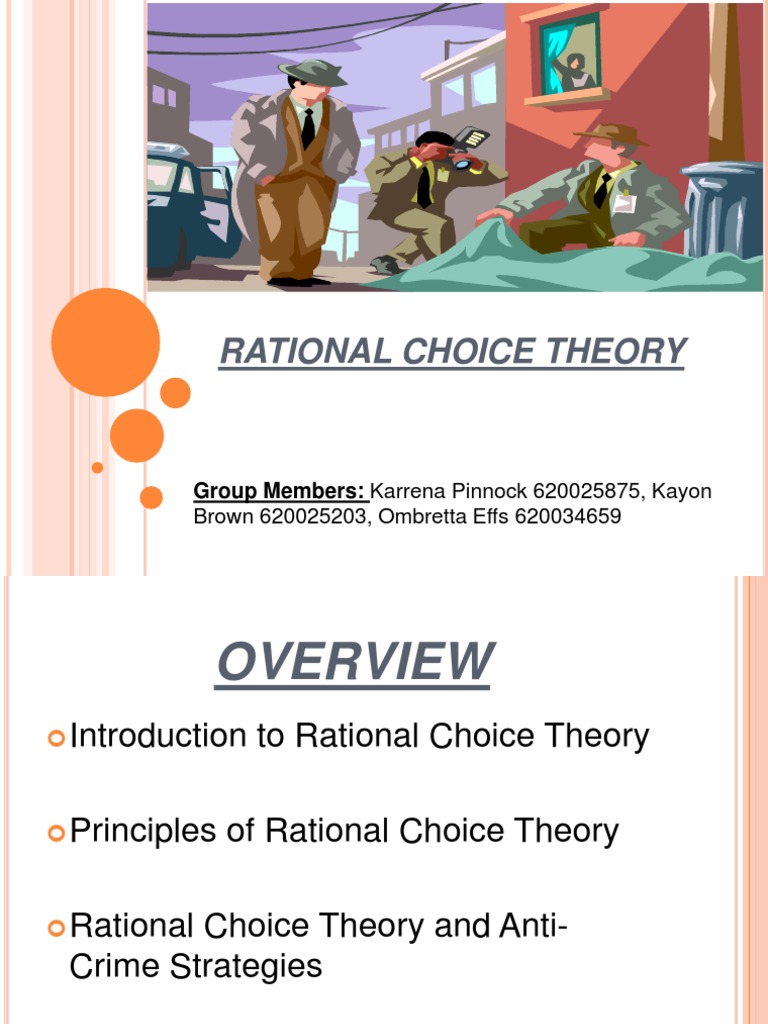 Rational Choice Theory | PDF | Deterrence (Legal) | Crime & Violence