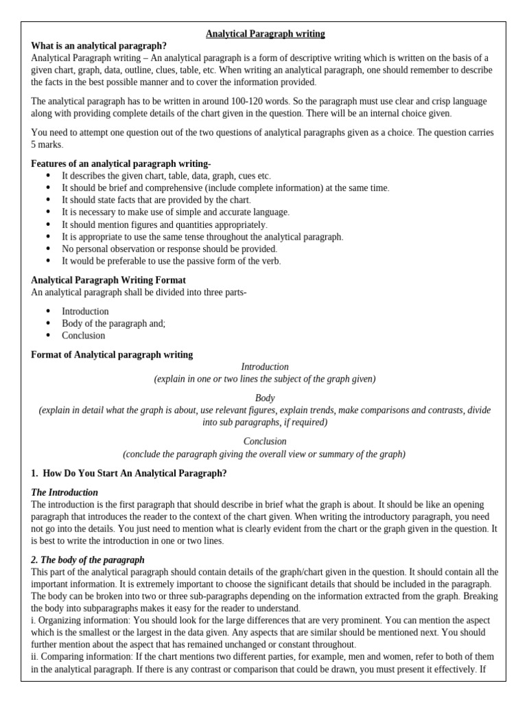 Analytical Paragraph Writing | PDF | Poverty | Poverty & Homelessness