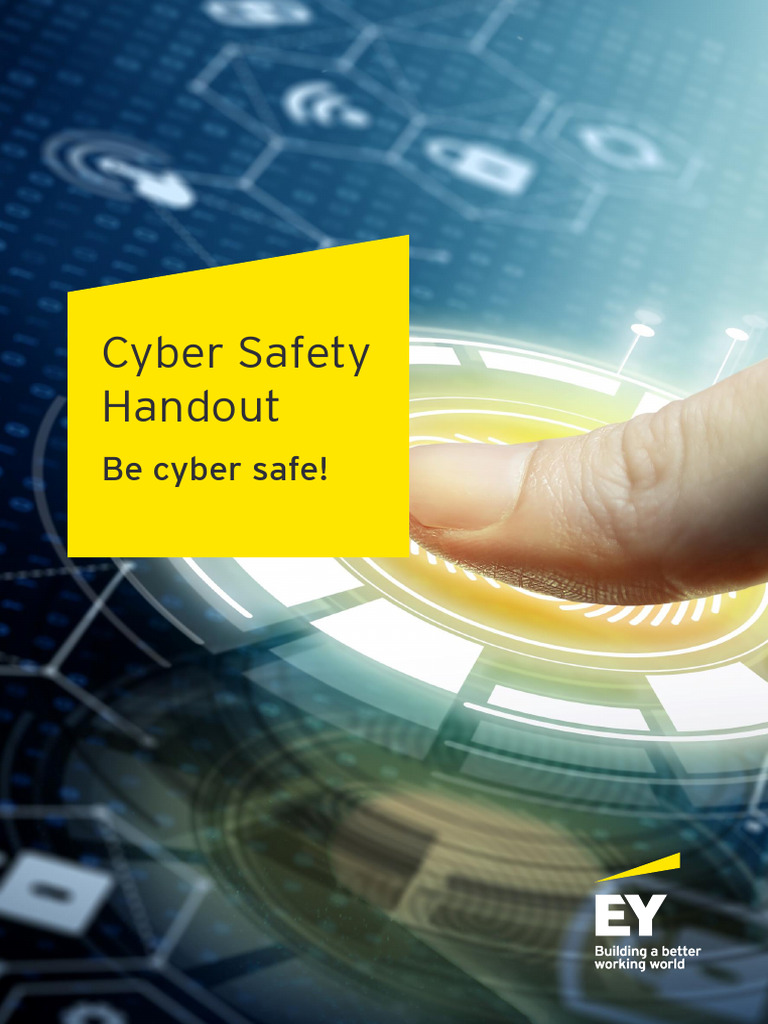 Ey Cyber Safety Handout Be Cyber Safe | PDF | Phishing | Cybercrime