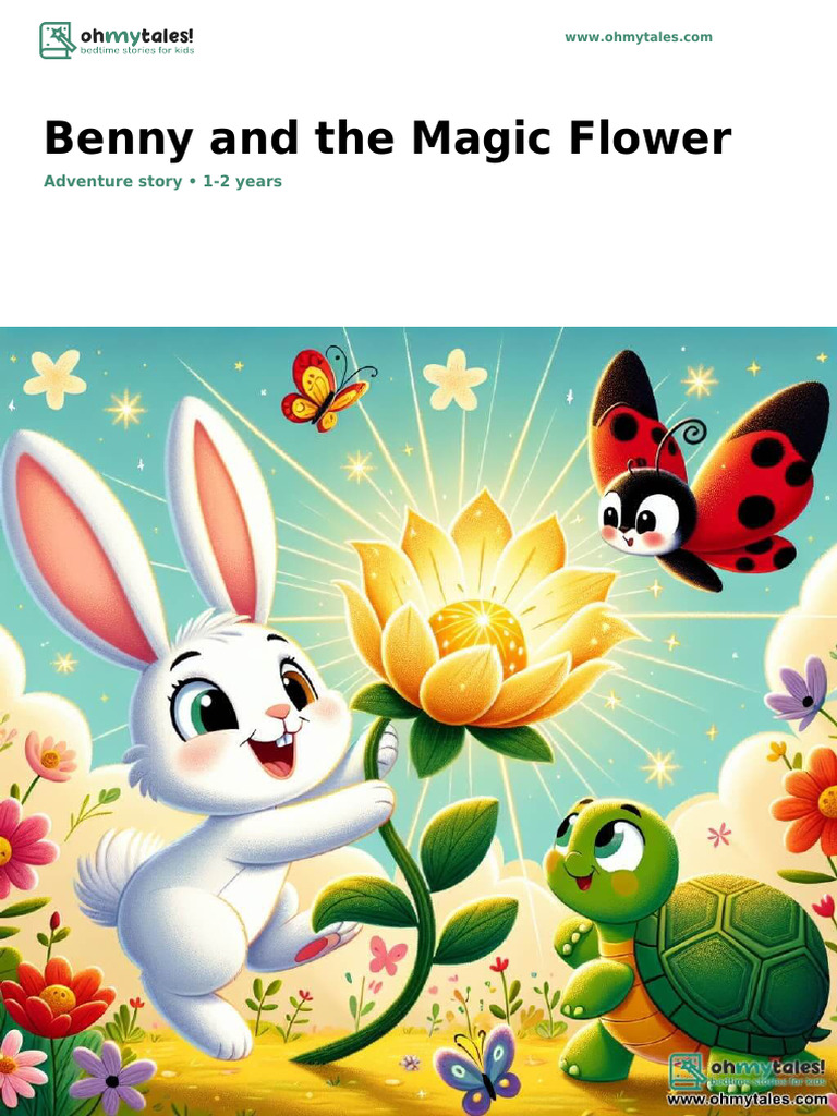 Benny's Quest for the Magic Flower | PDF