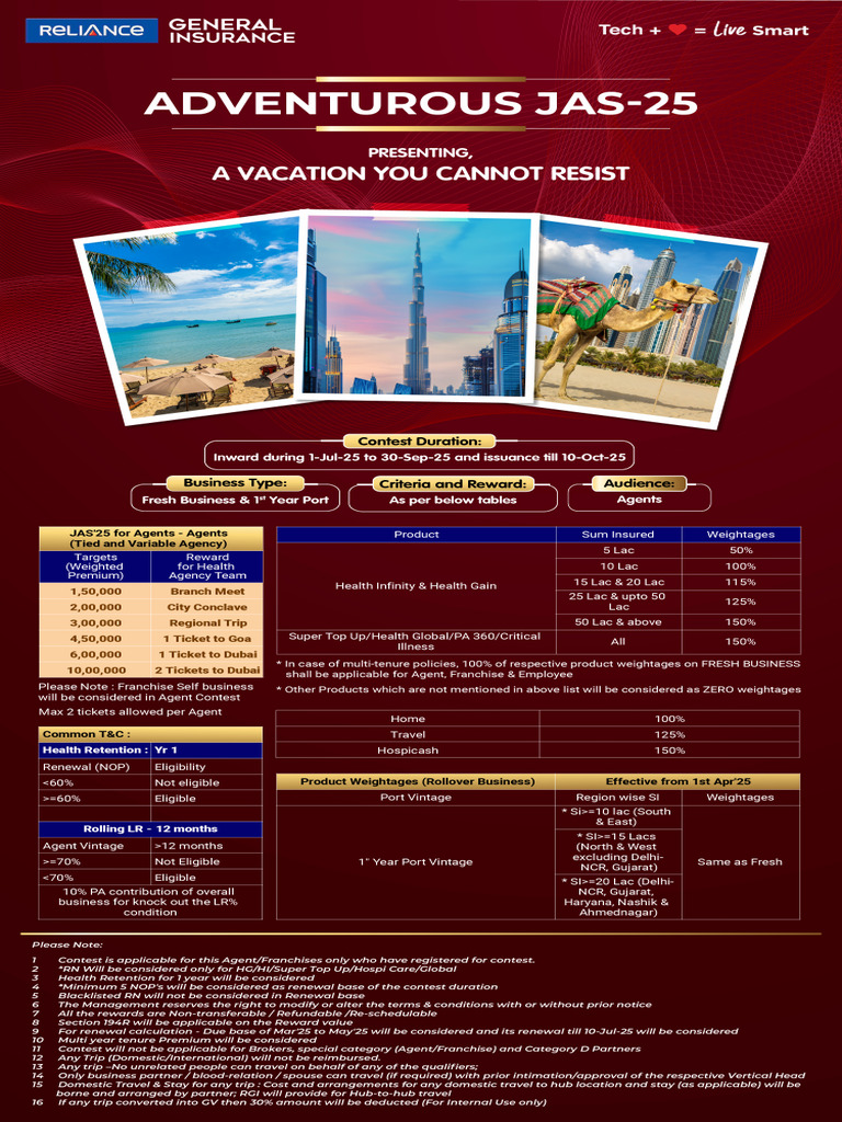 Agent - JAS Contest One Pager | PDF