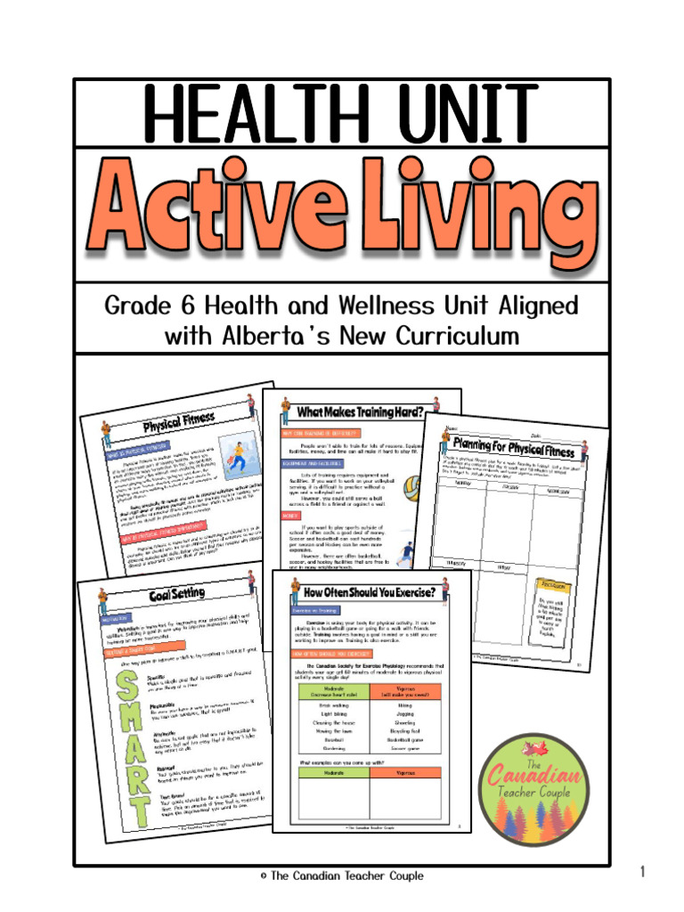 Grade 6 Health & Wellness Curriculum | PDF | Physical Fitness ...