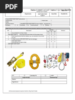 Web Sling Inspection Checklist | PDF