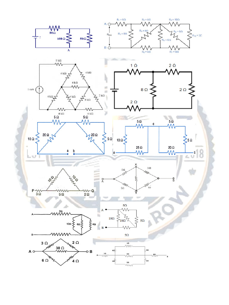 Resistance Worksheet | PDF