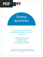 Grade 3 Drama Movement Lesson Plan | PDF | Lesson Plan | Teachers