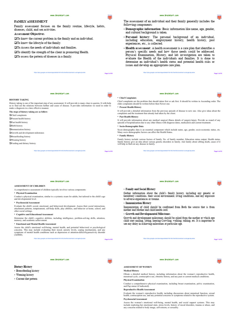 Community Health Nursing I VB Notes - Chapter 7 - Assisting Individuals ...