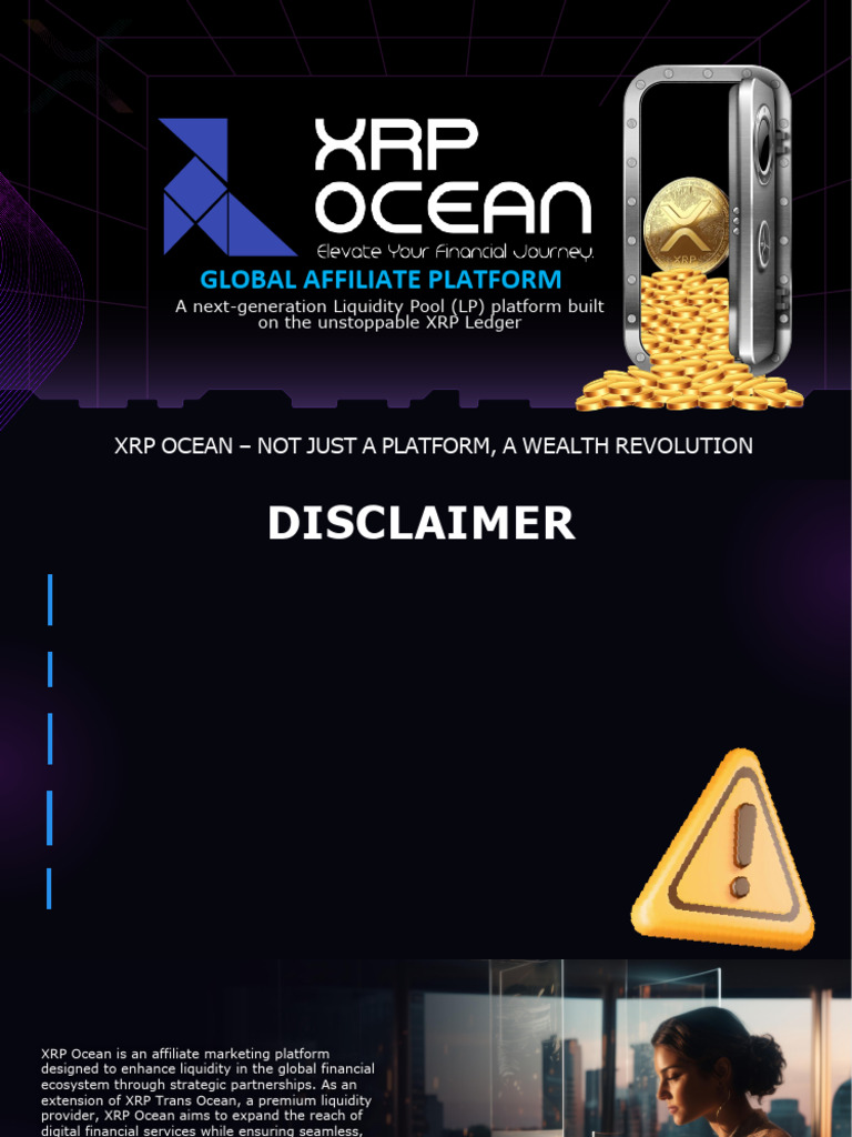 XRP Ocean: Revolutionizing Liquidity Pools | PDF | Economies | Money