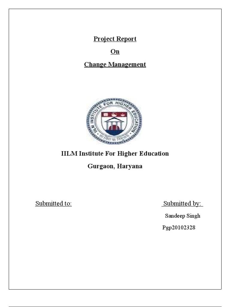 Change Management Project | PDF | Coca Cola | Change Management