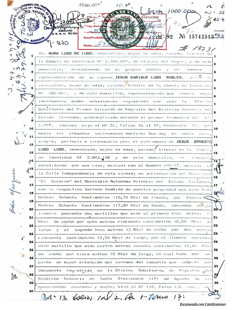 Documento de Casa 105-77 | PDF