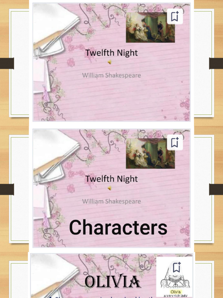 Twelfth Night by Shakespeare | PDF