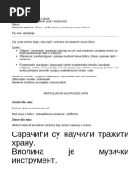 Cirilicna Slova - Vjezba | PDF