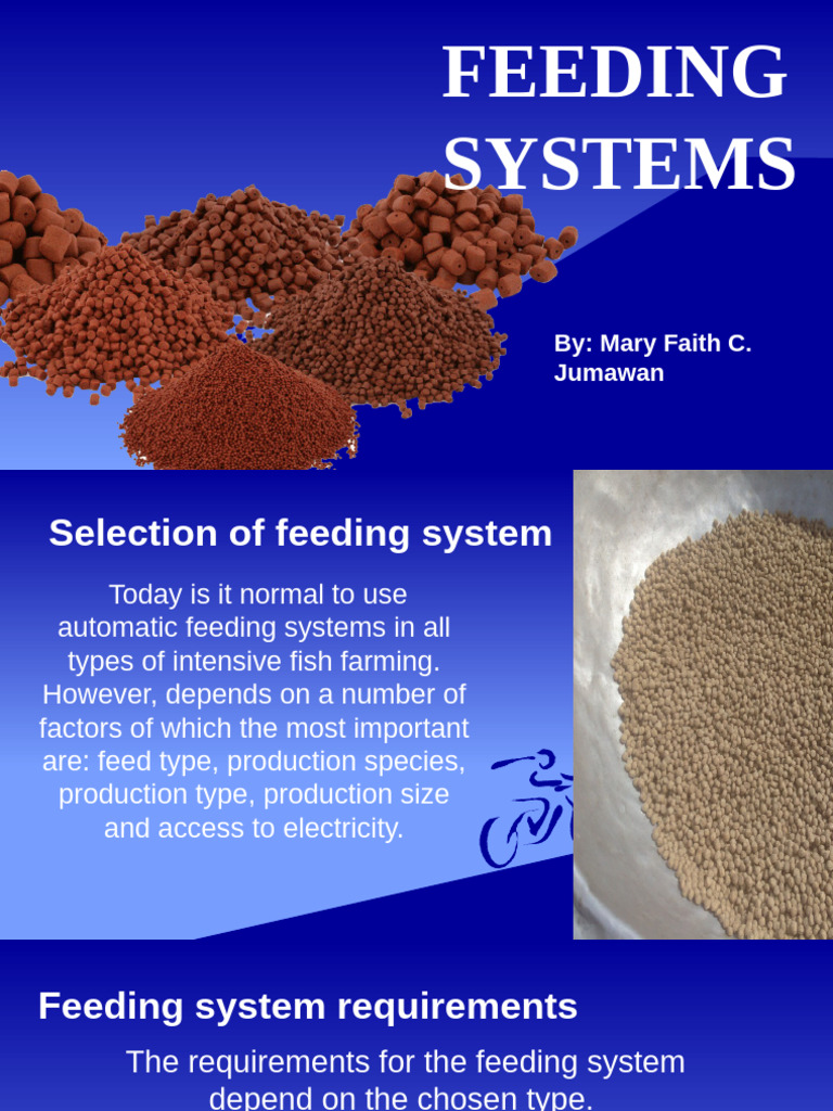 Automatic Feeding Systems in Fish Farming | PDF