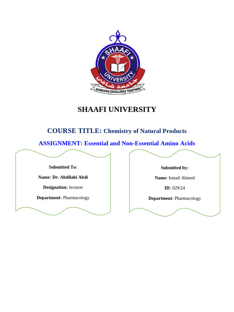 Chemistry of Natural Products | PDF