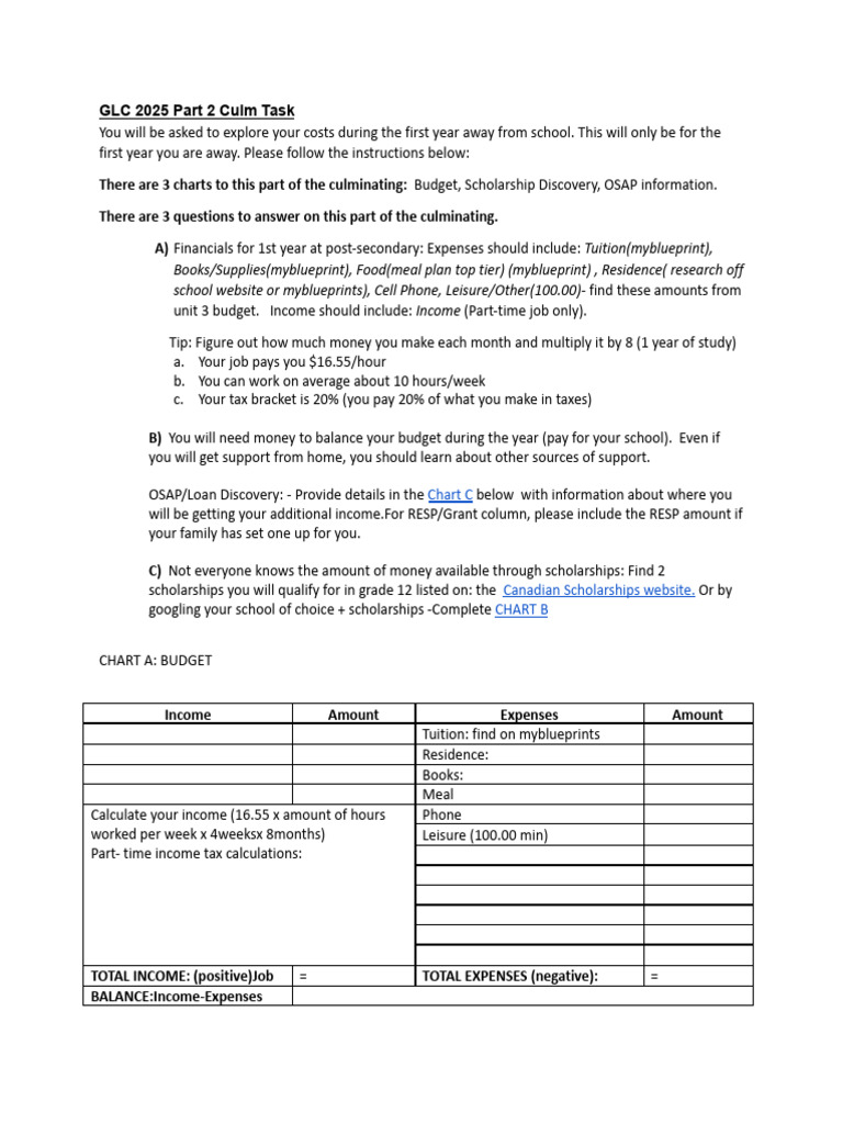 GLC 2025 Part 2 Culm Task | PDF | Economies | Payments
