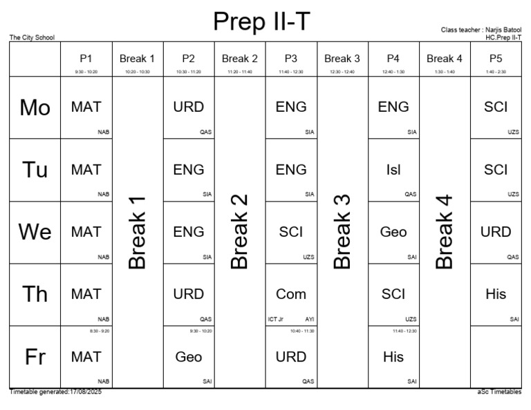 Prep II-T Online | PDF