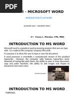 MICROSOFT WORD 2025 Book | PDF | Cursor (User Interface) | Microsoft Office