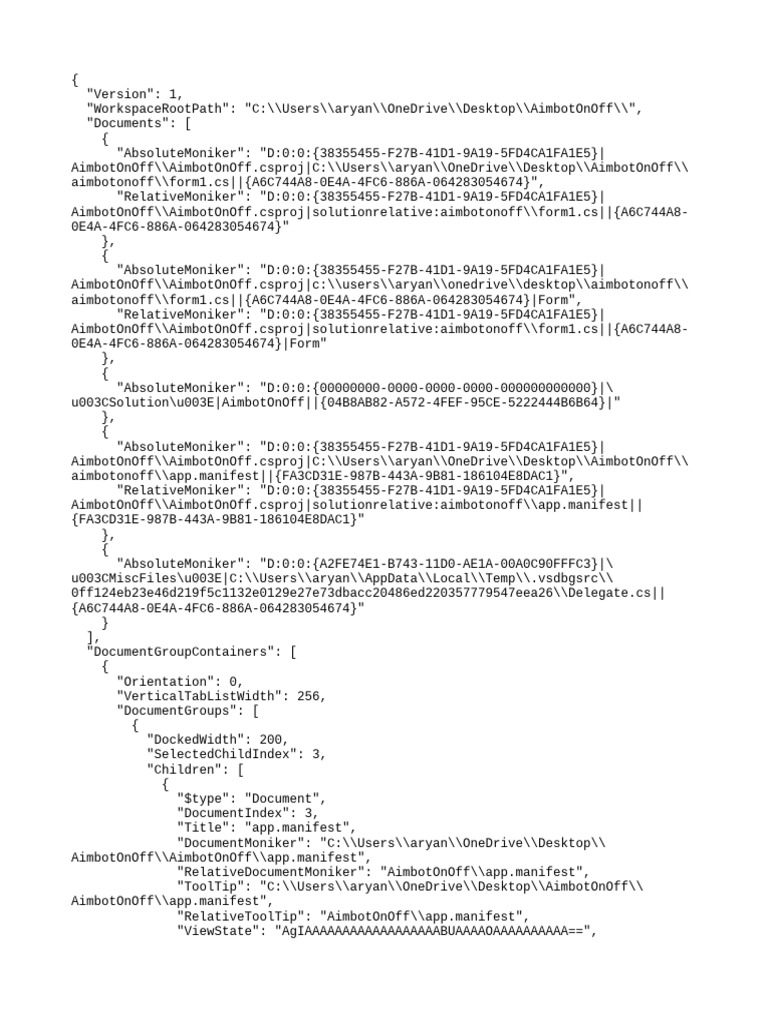 DocumentLayout Json | PDF