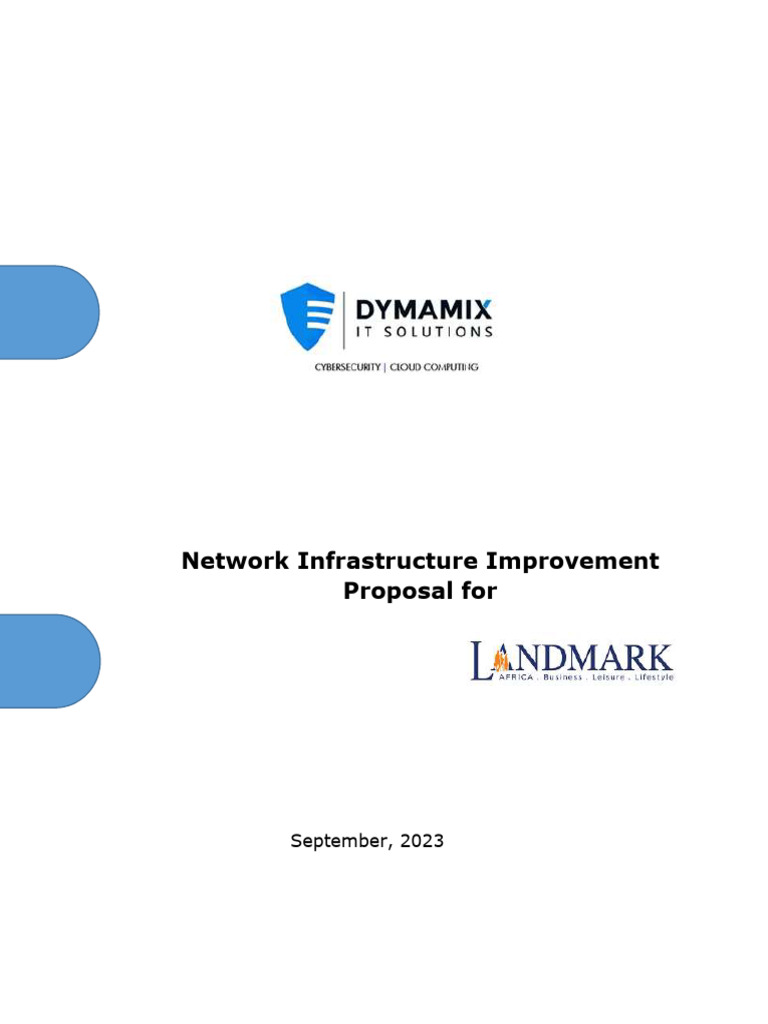 Network Infrastructure Upgrade Proposal | PDF | Computer Network ...