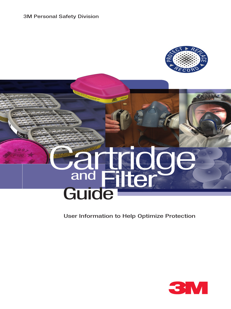 3M Respirator Filters & Cartridges Guide | PDF | Gases | Occupational ...