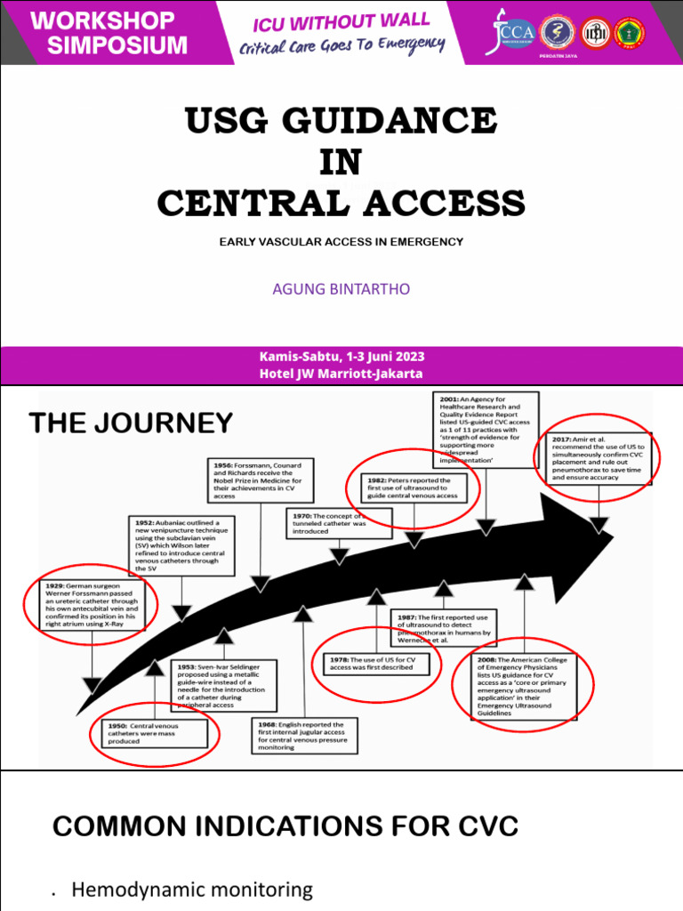 3 - Usg Guidance in Central Access Ab - Iww-Jcca | PDF | Vein ...