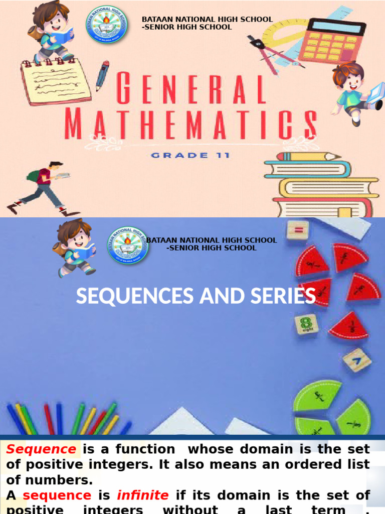 Sequences and Series in Mathematics | PDF | Summation | Sequence