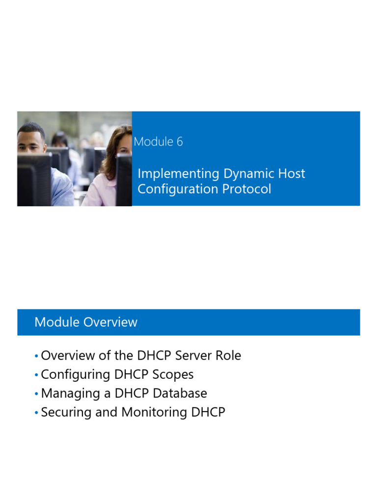 Configuring and Managing DHCP Servers | PDF | Ip Address | Networking ...