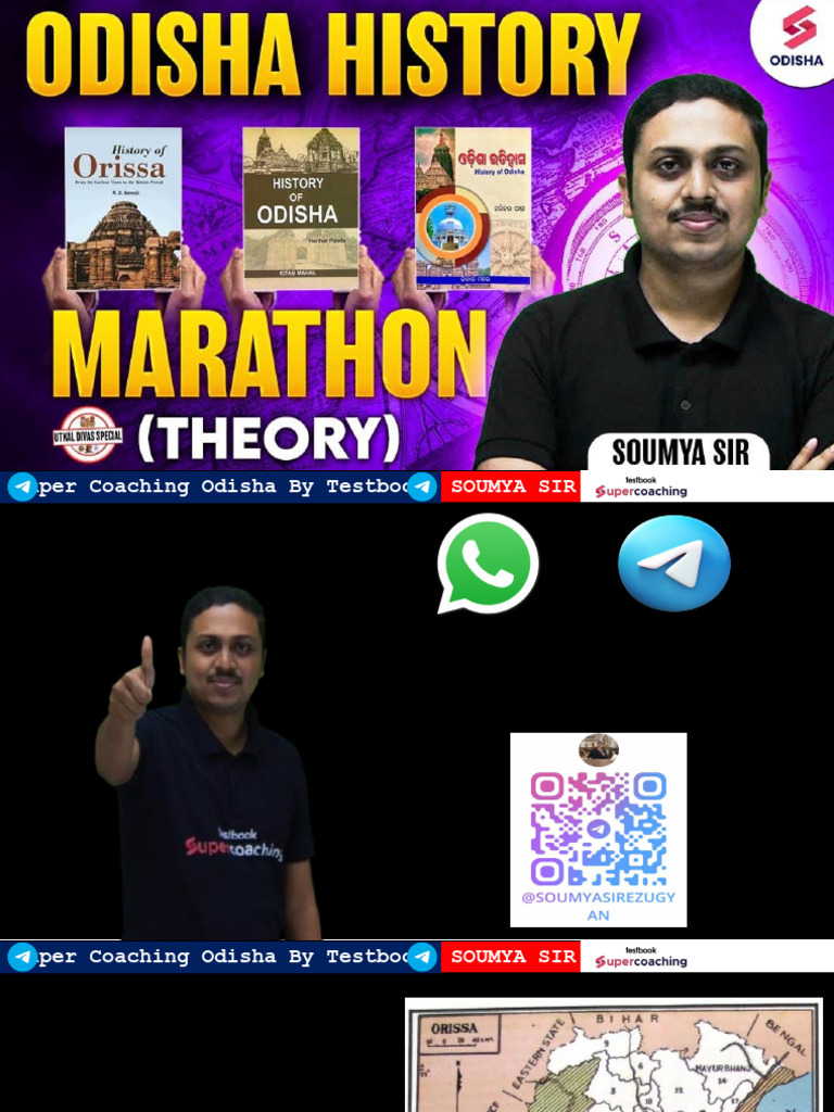 Odisha History Theory Marathon | PDF