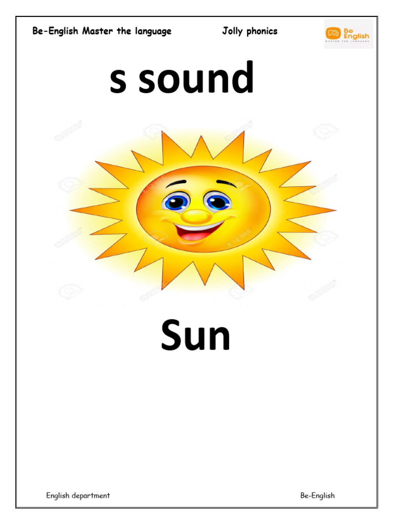 S Sound Words | PDF