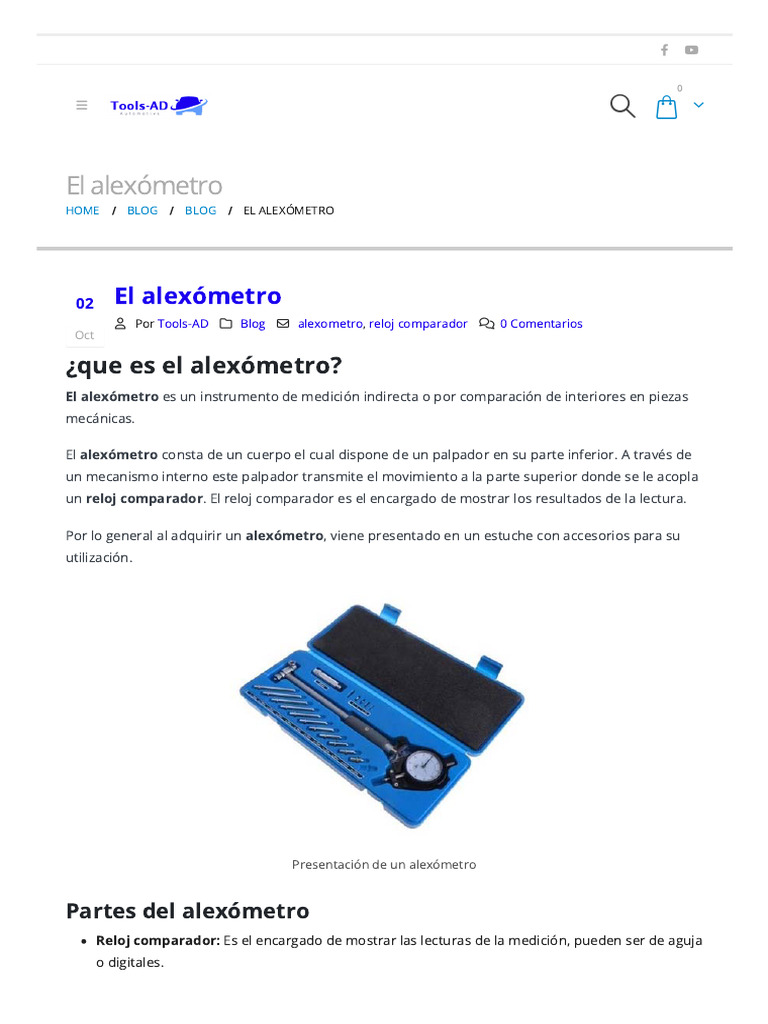 El Alexómetro - Descripción y Uso Del Alexómetro - Tools-AD | PDF