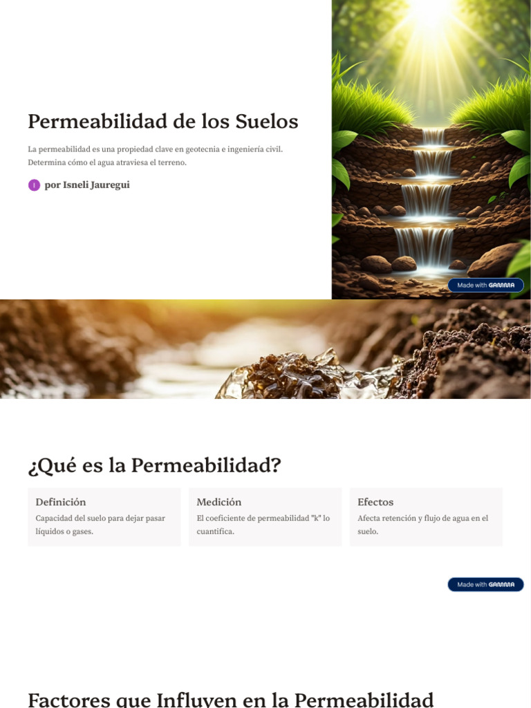 Permeabilidad de Los Suelos | PDF
