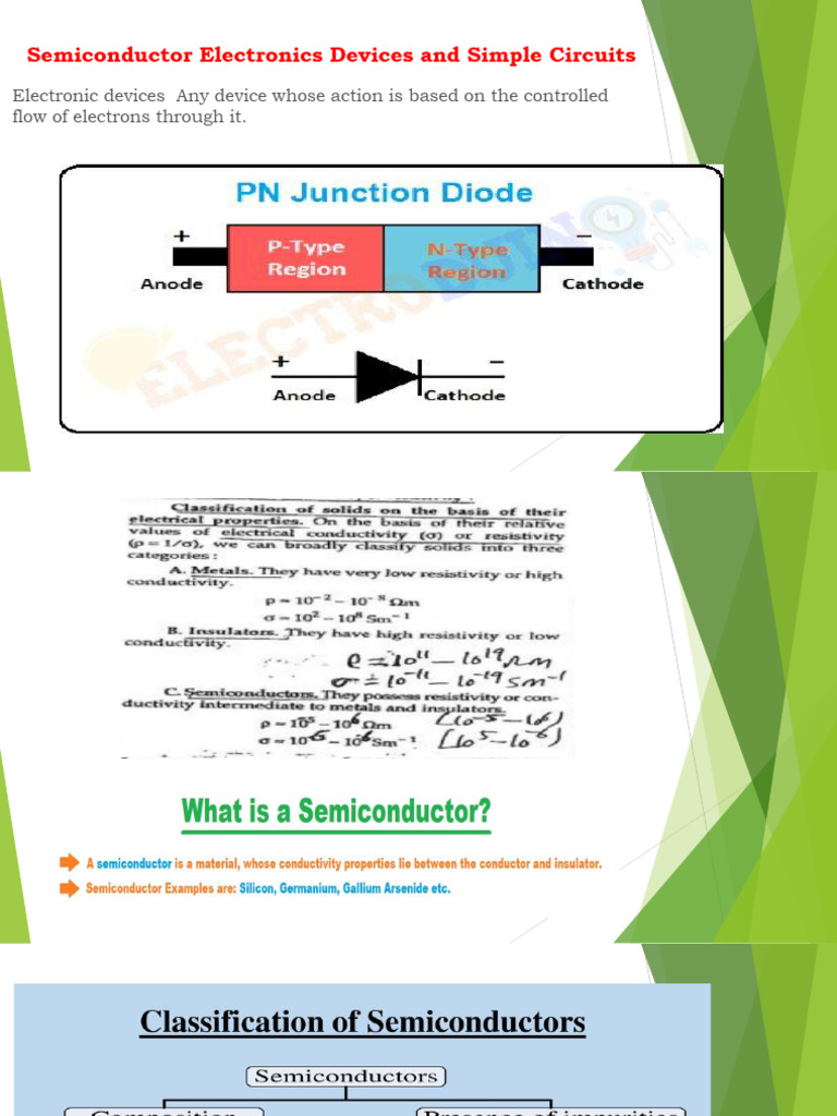 Semiconductor Devices and Circuits Guide | PDF | P–N Junction ...