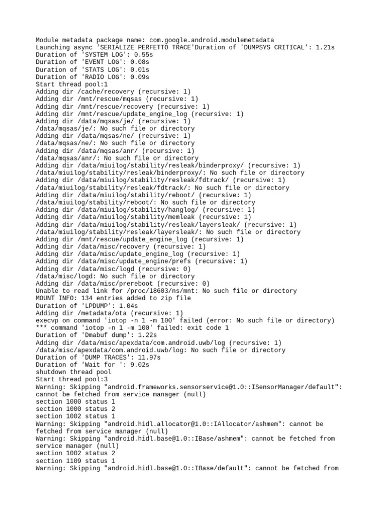 Bugreport Malachitep - in AP3A.240905.015.A2 2025 08 16 03 26 55 ...