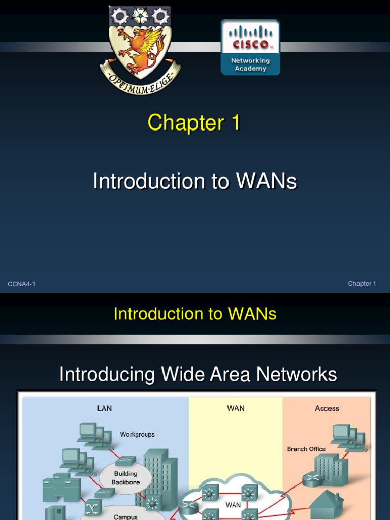 Ccna4 Chapter 1 Intro Wans Pdf Asynchronous Transfer Mode