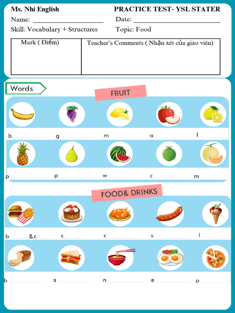 Topic Food | PDF