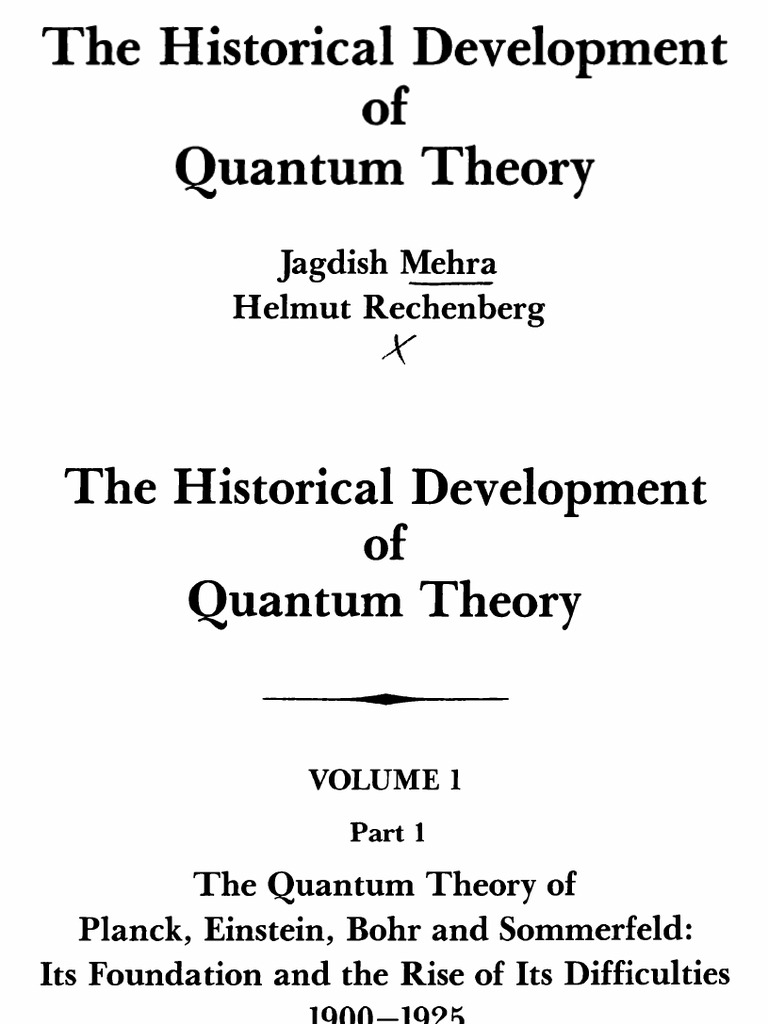 The Historical Development of Quantum TH | PDF