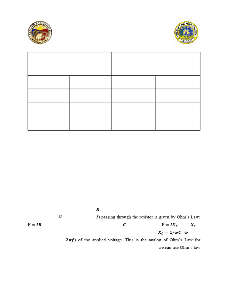 Industrial Electronics (Laboratory) - Experiment 4 | PDF | Capacitor | Low Pass Filter