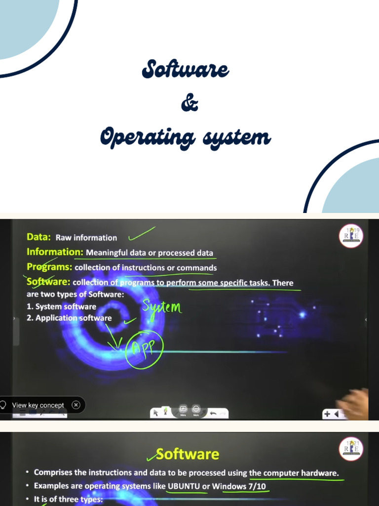 Software & Operating System | PDF