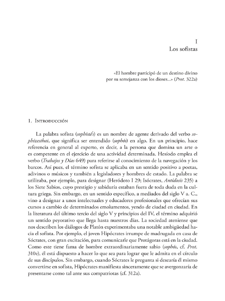 FILÓSOFOS GRIEGOS - DE LOS SOFISTAS A ARISTÓTELES Vallejo Campos, Á. y Vigo, A. G. (2017 ...