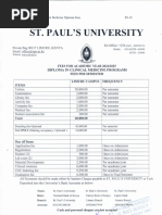 SGU Tuition Fees and Living Costs 2023-24 | PDF | Cost Of Living ...