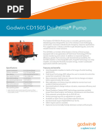 Godwin cd150s Datasheet Us | PDF | Pump | Engines