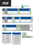 Calendar WUR AY 2024-2025 | PDF | Religious Holidays | Entertainment Events