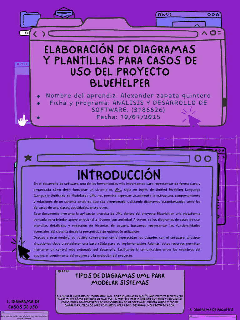 Diagramas UML para BlueHelper | PDF | Lenguaje de modelado unificado ...